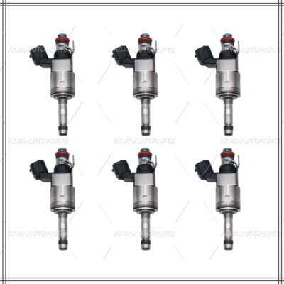 Set of 6 Fuel Injectors Lower; DI Injector For 2018-2020 FORD F-150 2 ...