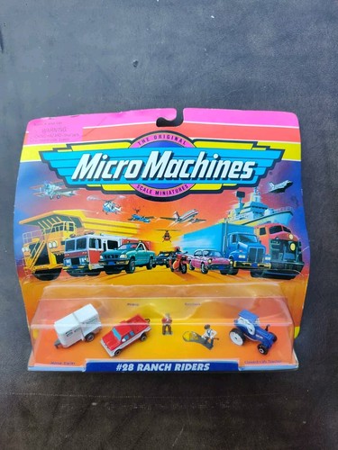 Vintage RARE Micro Machines - #28 Ranch Riders - 75030 D8 | eBay