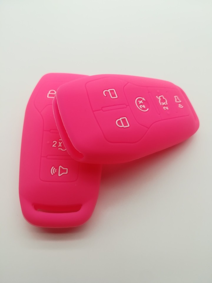 Rubber Remote Key Cover for Ford Fusion Mustang Edge EXPLORER F-150 F ...