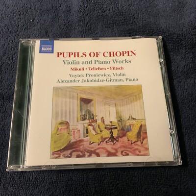 Karol Mikuli Pupils of Chopin: Violin and Piano Works (CD) Album ...