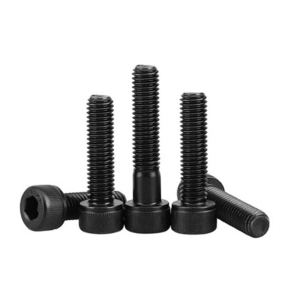 M6 12.9 Grade Allen Socket Screws Bolts Cylindrical Head Knurled Screw ...
