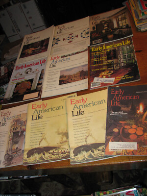 Ten 1978-1989 Early American Life Magazines | eBay
