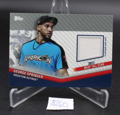 2020 Topps Update All Star Stitches #ASSC-GSP George Springer | eBay