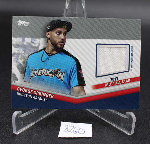 2020 Topps Update All Star Stitches #ASSC-GSP George Springer | eBay