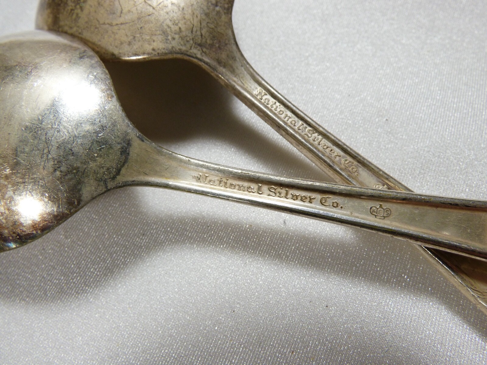 VTG 1936-51 National Silver Co King Edward Lot of 5 Soup Spoons silver ...