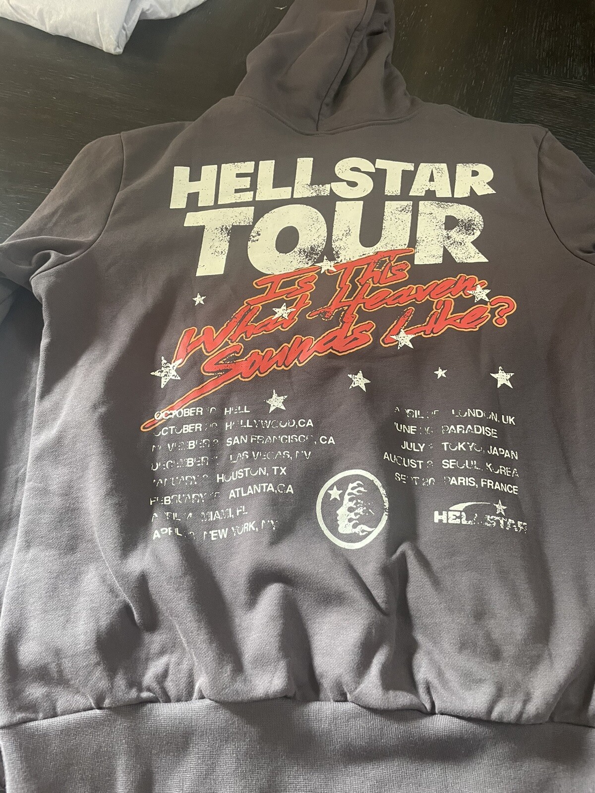HELLSTAR Vintage-wash World Tour Hood - Gem