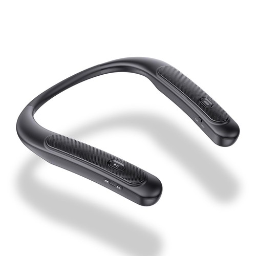 Neckband Bluetooth Speaker, Wireless Wearable Speaker w/lightest 90g ...