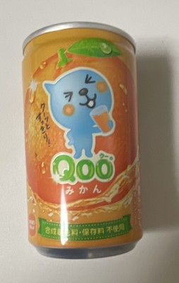 Qoo Orange Mini Empty can by Coca Cola Japan | eBay