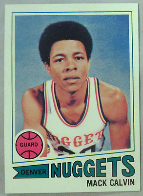1977-78 Topps Mack Calvin Denver Nuggets #96 Basketball Card nm-mt | eBay