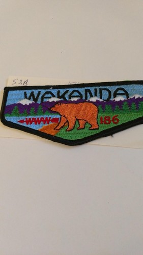 BSA/OA Wakanda Lodge 186, Steuben Area Council, S-2b, 88mm Name | eBay