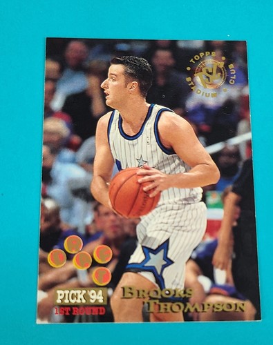 1994-95 Stadium Club #345 Brooks Thompson Basketball Card Buy 10+ 50% ...
