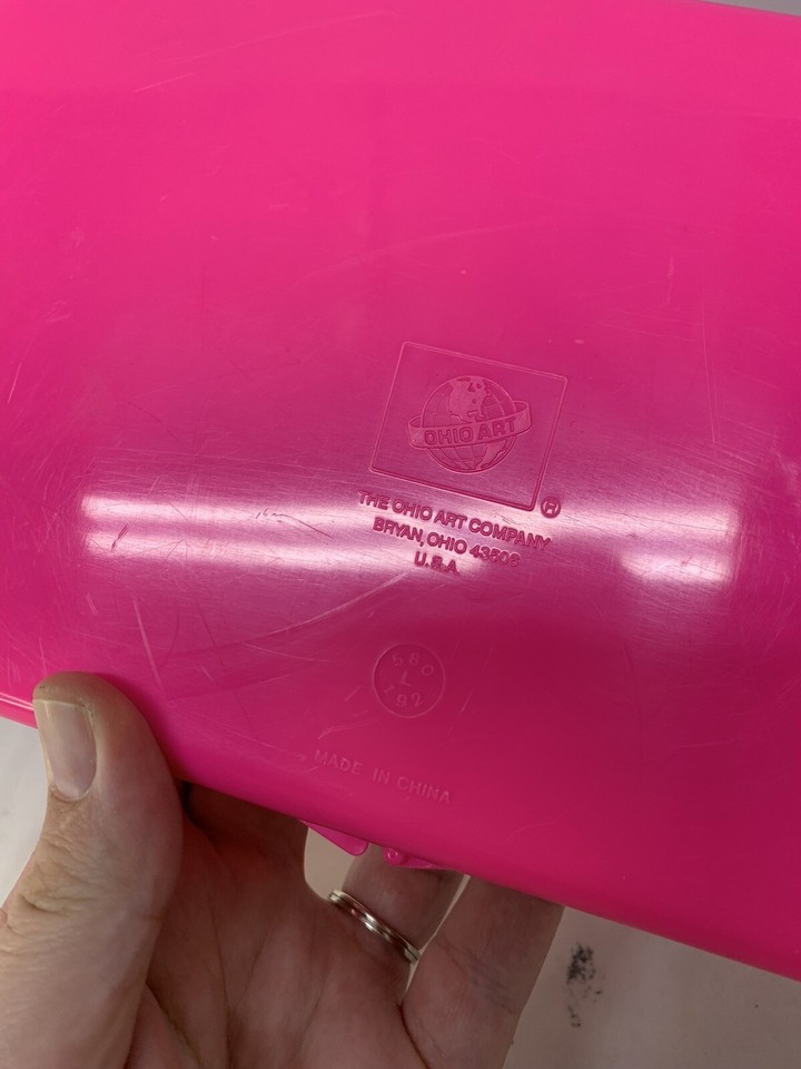 Vintage Ohio Art Ghost Writer Magnetic Fun Kit - HTF Pink Colorway ...