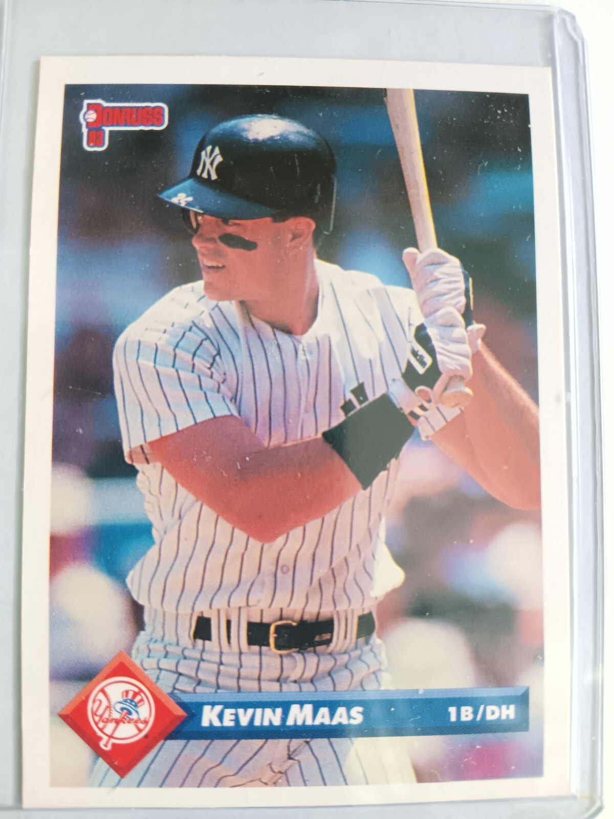 KEVIN MAAS YANKEES 1992 DONRUSS BY LEAF BASEBALL CARD #635 | eBay