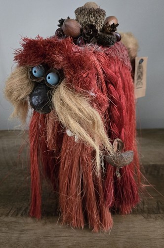 Vintage Original Ken Arensbak TROLL 10-1/2”Tall Folk Art Natural ...