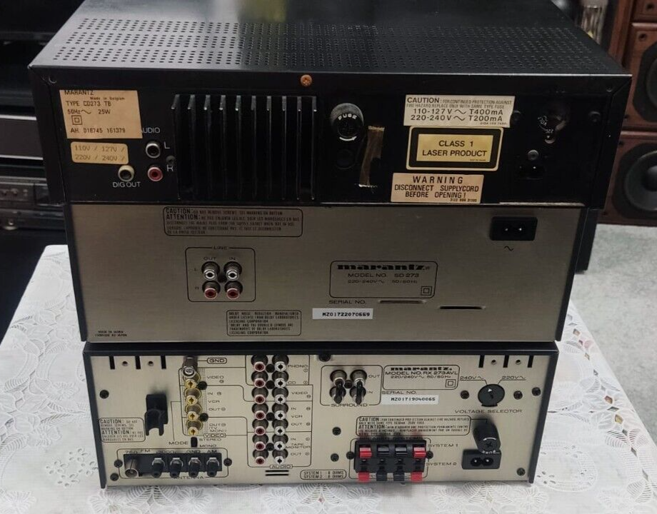 MARANTZ hifi system CD273 SD273 RX273AVL with remote | eBay UK