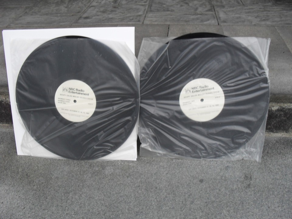 NBC RADIO TRANSCRIPTION 3-DISC SET-" SOUPY SALES MOLDY OLDIES SHOW ...