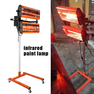 Car Bodywork Paint Heating Heater Lamp 2X Infrared Paint Dryer Lamp ...