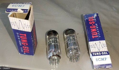 TUNG SOL 6CM7 .2 TUBES OCCASION | eBay