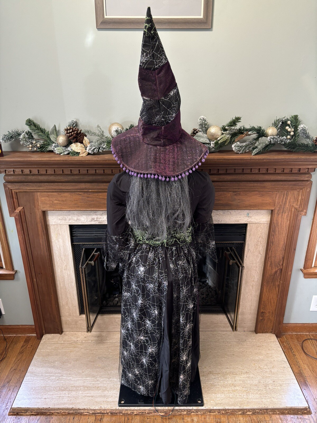 Gemmy Industries PROTOTYPE Animated Spell-Casting Witch Halloween Prop ...