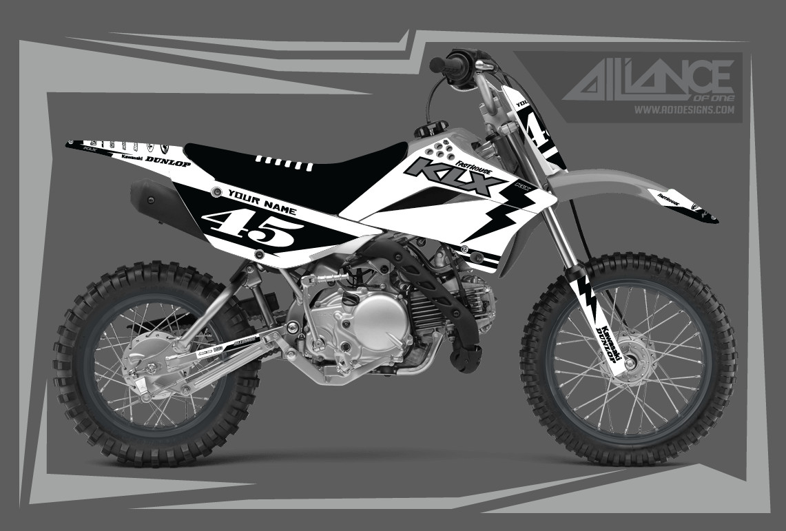 Graphics On Klx 110l