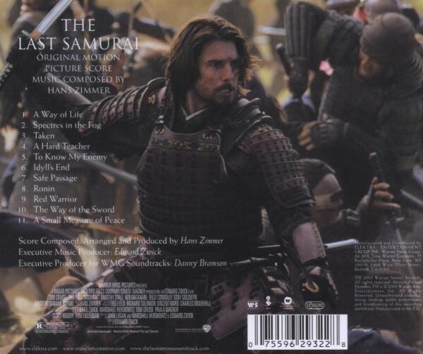 THE LAST SAMURAI SOUNDTRACK CD NEW+ 75596293228| eBay