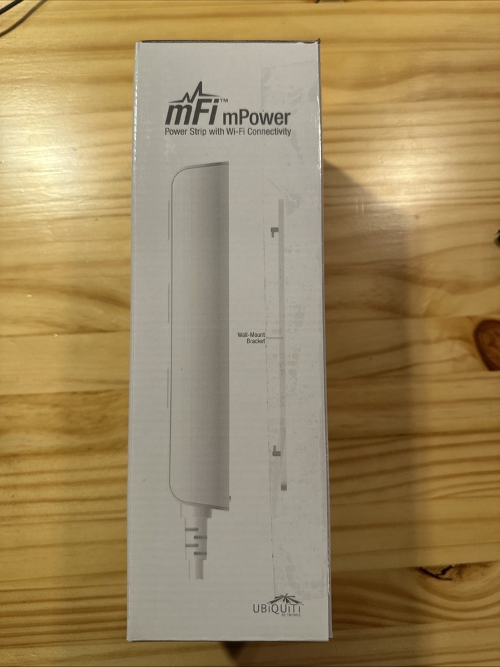 NEW - Ubiquiti Networks MPOWER mFI 3-Port Power Wi-Fi Smart Power Strip ...