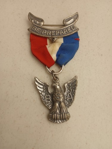 Vintage Eagle Scout Award Pin Medal Badge Ribbon Boy Scouts Of America BSA | eBay