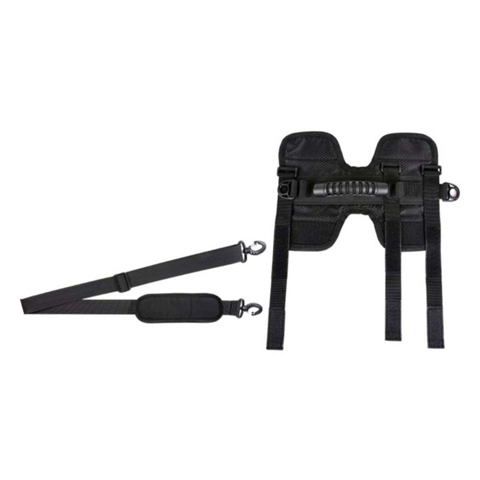 Adjustable carry straps for folding bikes with soft grip handles for ...