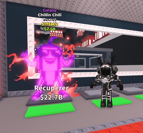 Steal a brainrot -⭐ Chillin Chilli 175M/s ⭐ - Livraison Rapide | eBay