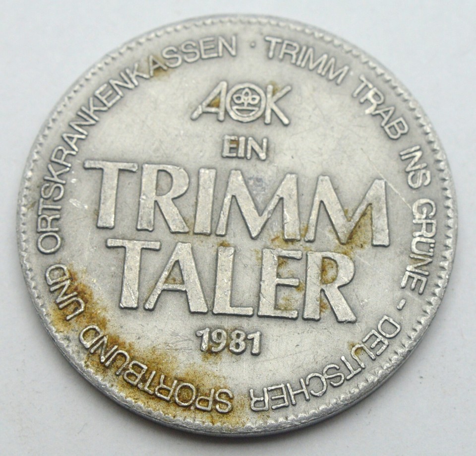 FREDERICUS BORUSSORUM REX TRIMM TALER 1981 COIN TOKEN MEDAL | eBay