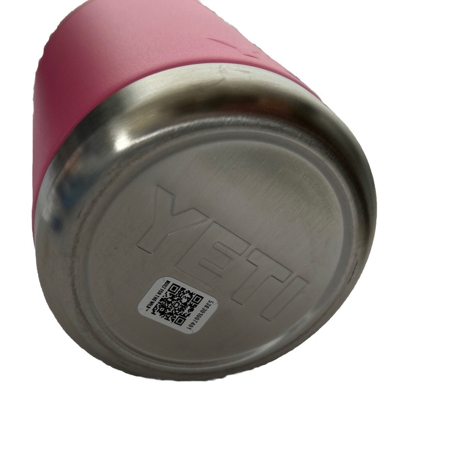 YETI Rambler 26 oz Harbor Pink Water Bottle New Straw Flip Handle New w ...