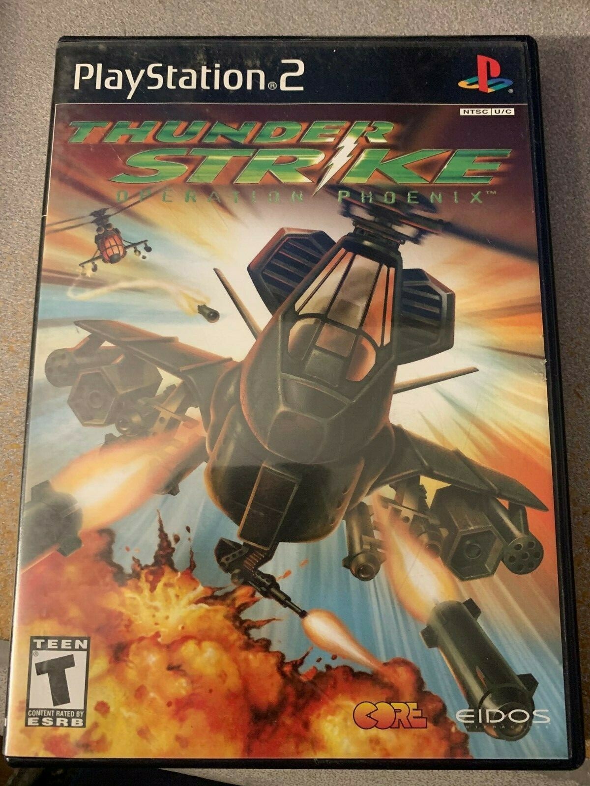 Thunderstrike: Operation Phoenix Sony PLAYSTATION 2 PS2 Used ...