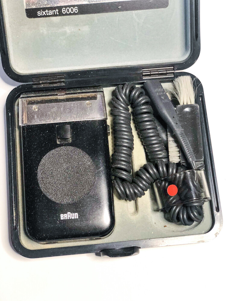 Vintage Braun Sixtant 6006 by Hans Gugelot Electric shaver razor MADE ...