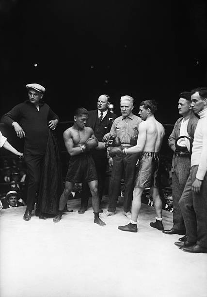 Pancho Villa And Jimmy Wilde Sparrinf In The Ring 1923 OLD BOXING PHOTO | eBay