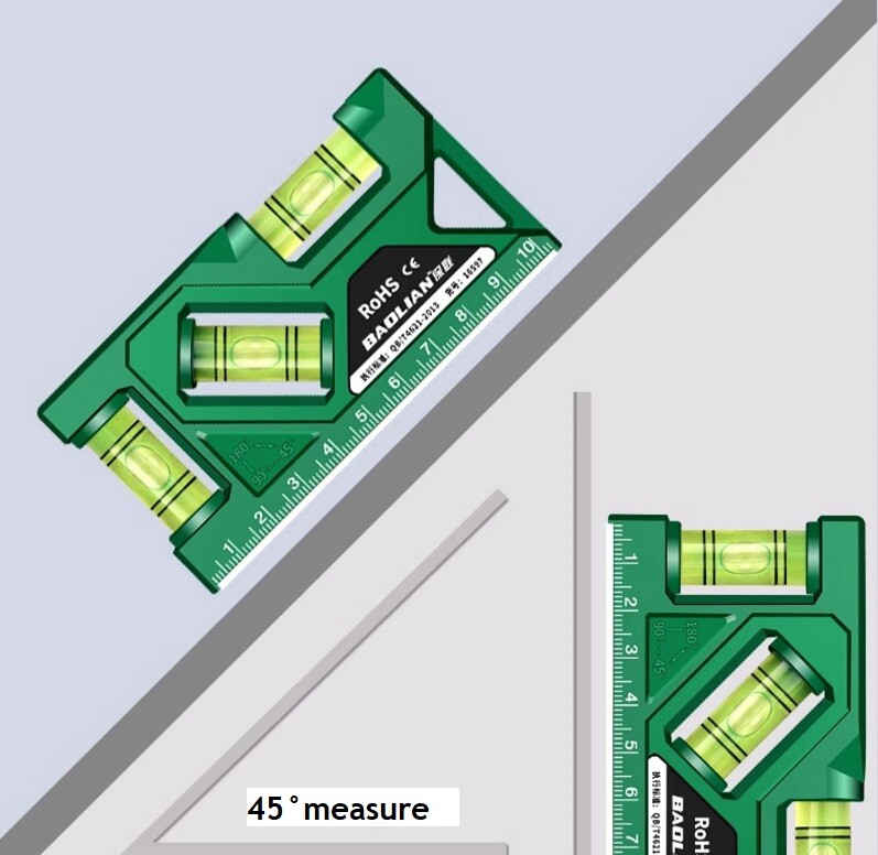 Mini Magnetic Small Bubble Level Spirit Level Leveling Square Quality ...