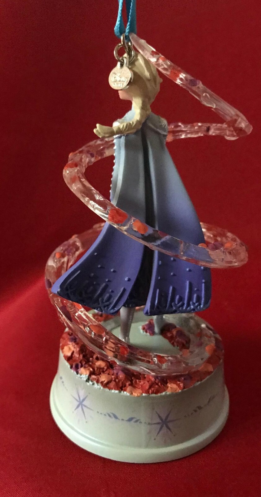 2019 Disney Store ELSA Sketchbook FROZEN 2 Singing Holiday Ornament ...