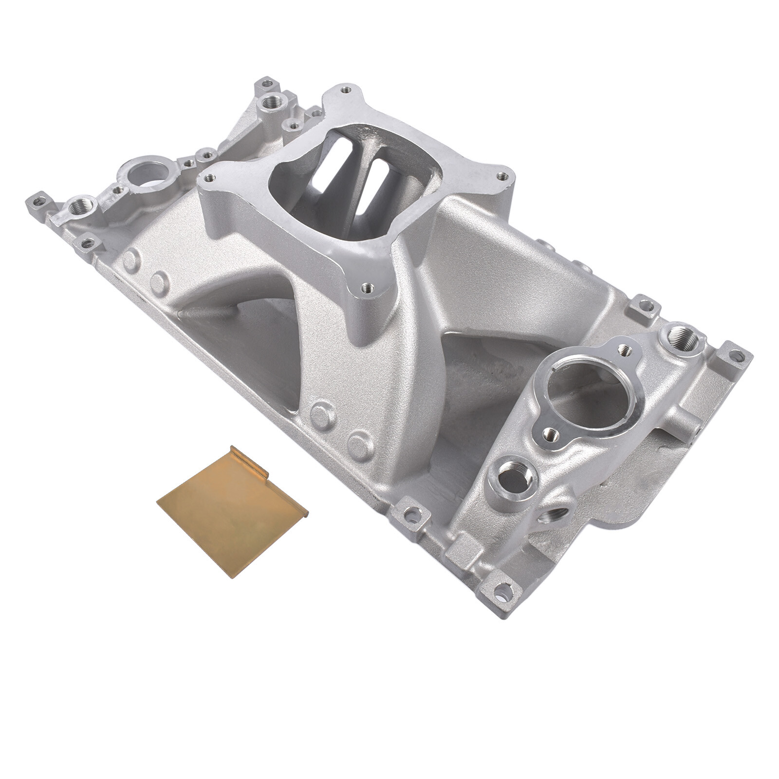 Vortec Single Plane High Rise Intake Manifold 52033 For Chevy SBC 350 ...