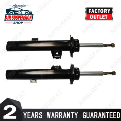 2PCS Front Left & Right Suspension Shock Struts For BMW 3er E90 E91 E92 ...