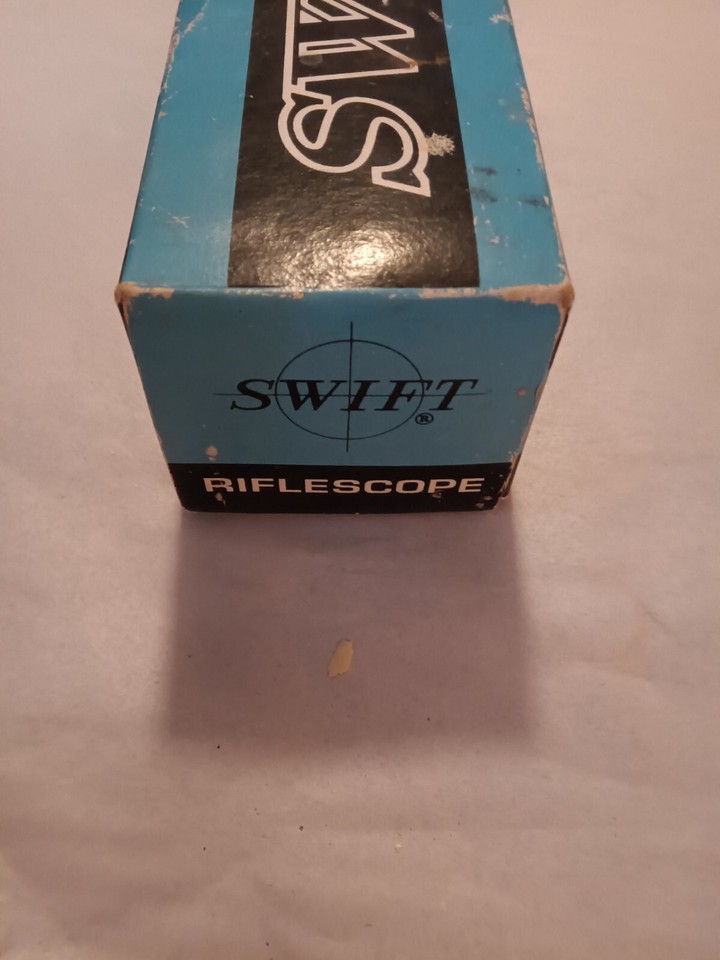 SWIFT MODEL 656 3-9X40 WIDE ANGLE SCOPE Box Only | eBay
