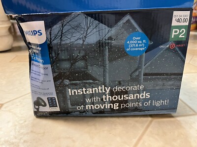 PHILIPS Motion Laser Projector Dot Pattern Red & Green Christmas Lights ...