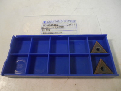 (2) NIB Sumitomo TNMG431ESU AC510U Carbide Inserts | eBay