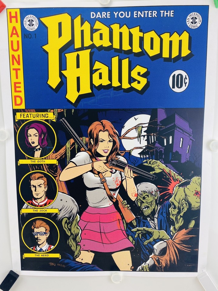Fantastic! Limited Edition Haunted Comics Issue #1 Silkscreen Art ...