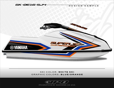 Yamaha 4-Stroke SuperJet Graphics Kit (2016 OE Style Design) | eBay