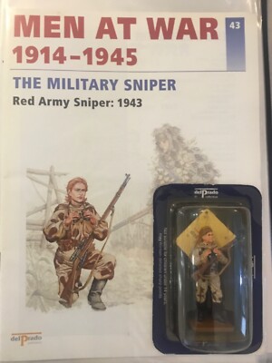 Del Prado Men at War Magazine & Figure # 43 Red Army Sniper 1943 | eBay ...