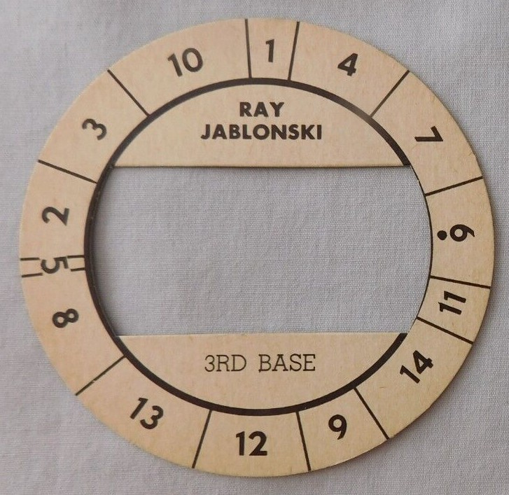 1957 Cadaco Disc Baseball Disc - Pick one | eBay