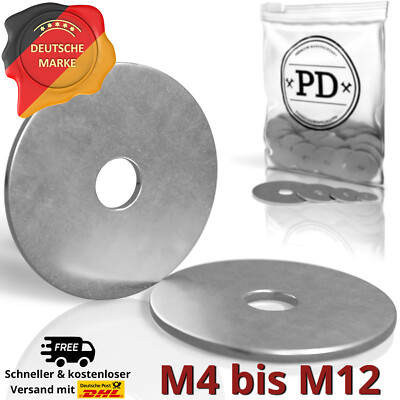 Karosseriescheiben aus Edelstahl A2 V2A | VA Unterlegscheiben ...