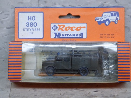Roco Minitanks Herpa (NEW) Cold War German Steyr 586 TLF Fire Truck Lot ...