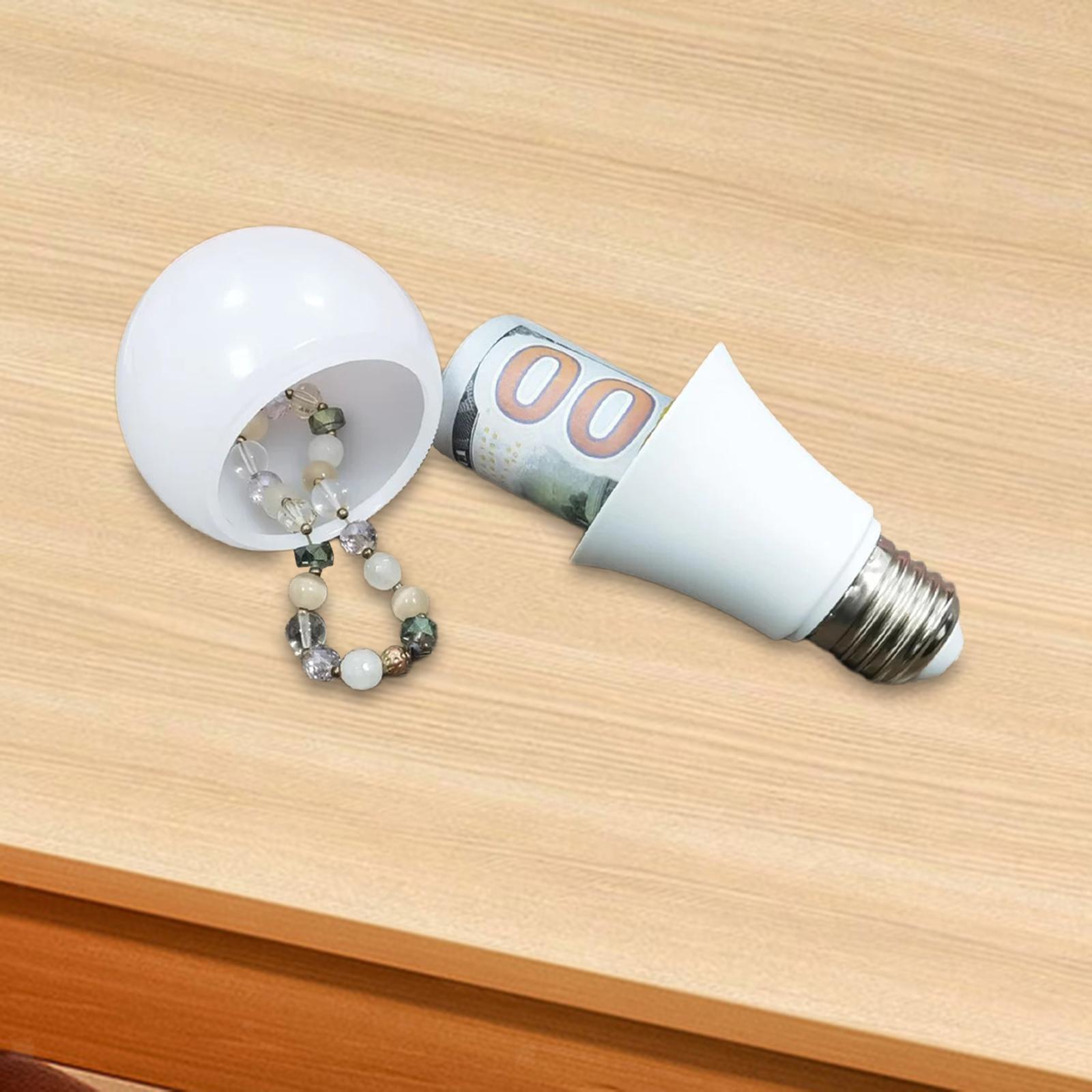 Light Bulb Diversion Hidden Compartment Storage Fake Light Bulb Safe | eBay