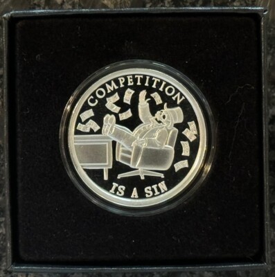 2023 Competition is a Sin 1oz .999 Silver Shield Proof MiniMintage | eBay