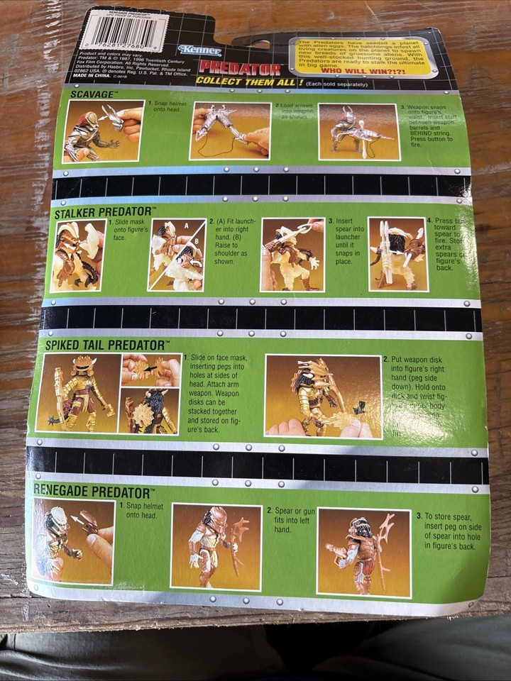 1996 Kenner Predator - Renegade Predator - ( Rare ) Action Figure | eBay